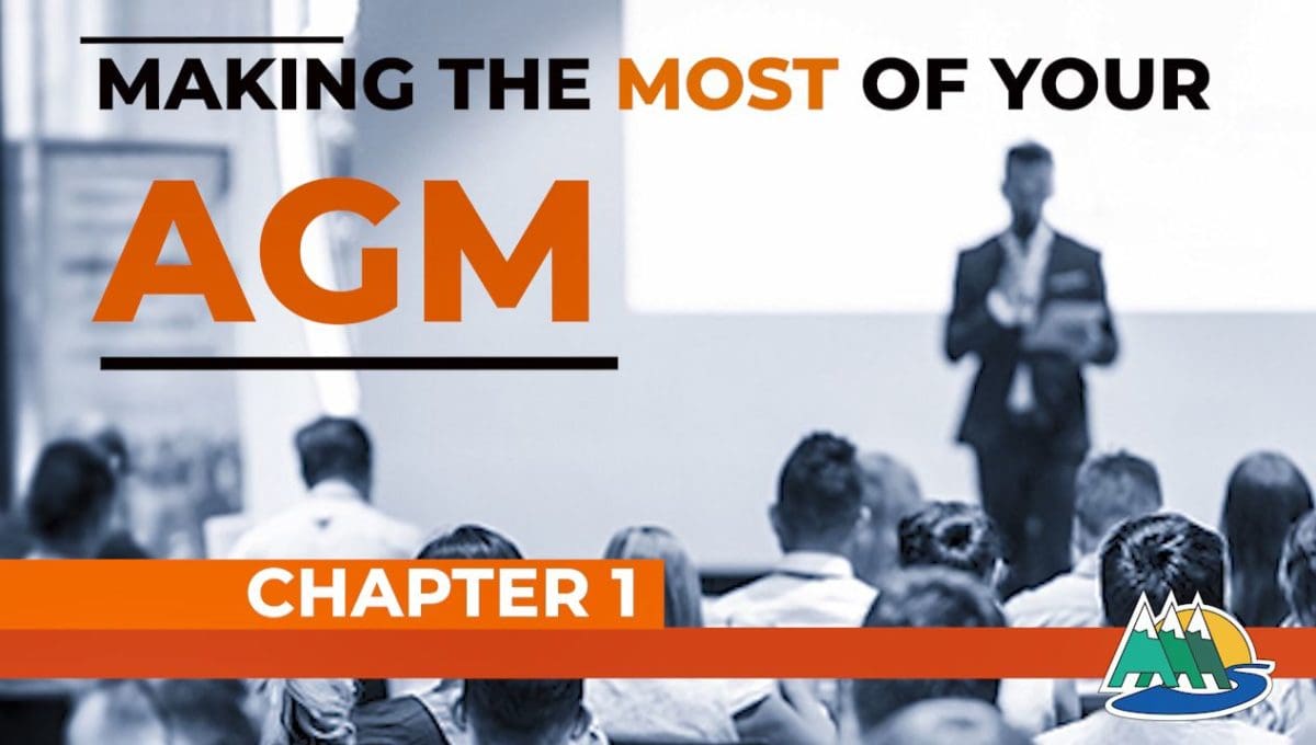 HOW TO MAKE THE MOST OF YOUR AGM - Alberta Association of Agricultural ...