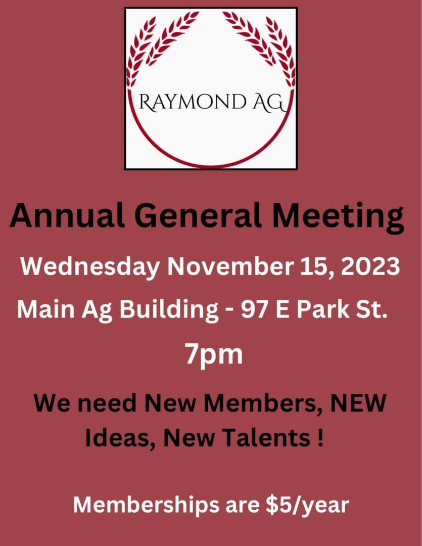Annual General Meeting - Raymond Ag - Alberta Association of ...